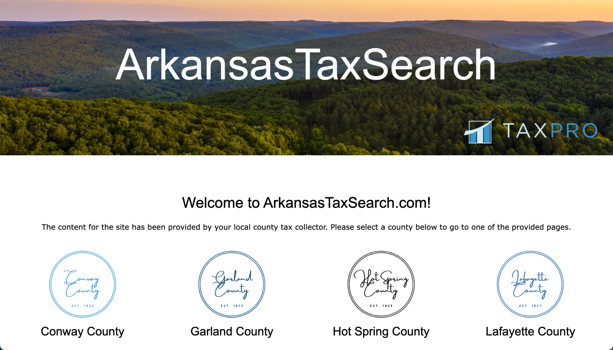 TaxPRO: Tax Collection, Billing, & Distribution Software • Arkansas